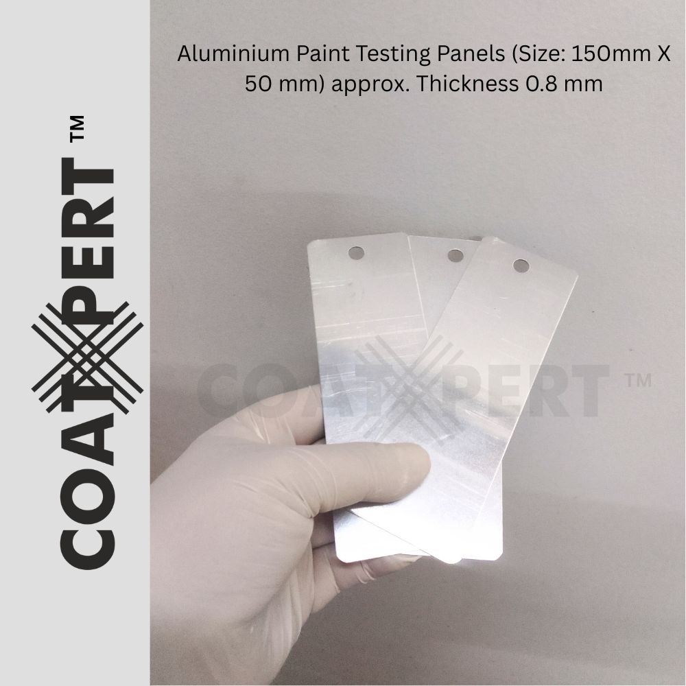 Aluminum Medium Size Paint Testing Panels – Plastic & Metal Paint Test ...
